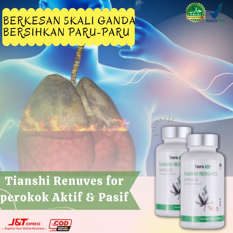 Renuves pembersih Paru-paru lung cleanser terbaik produk original 100% ...