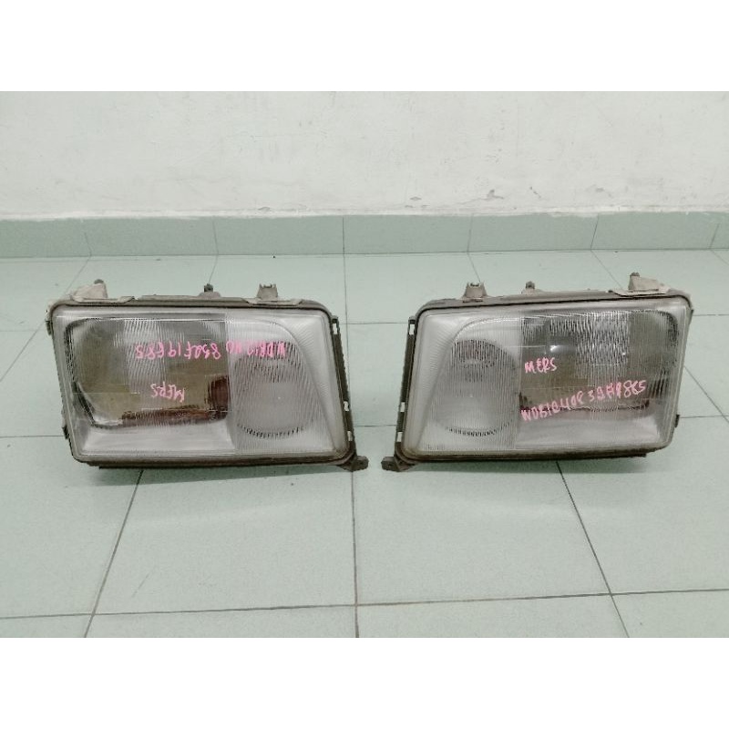 Mercedes Benz W124 Head Lamp Glass Set Original | Shopee Malaysia