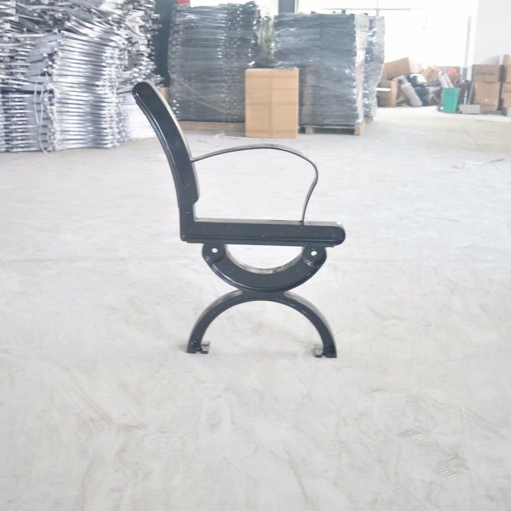 HY@ Park Bench Outdoor Long Chair Garden Wooden Lounge Chair Shopping ...