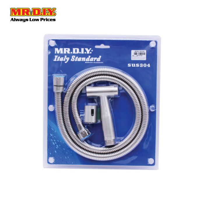MR.DIY SUS304 Hand Held Bidet Spray Set 8003SS | Shopee Malaysia