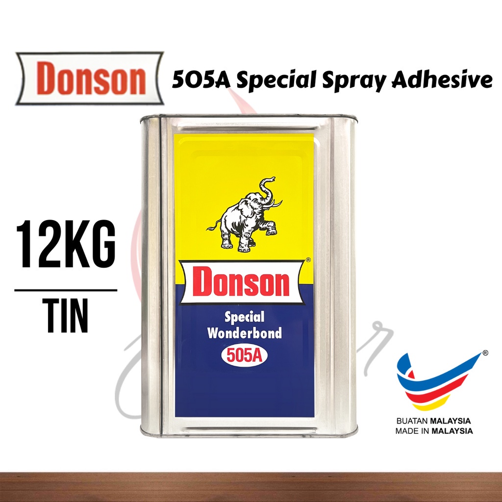 DONSON 505A 12kg Special Spray Adhesive Gam Kusyen Sofa Gam Cushion Gum ...