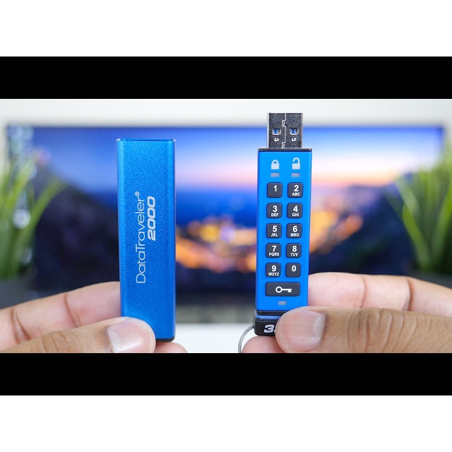 (PRE-ORDER) Kingston Data Traveler DT 2000 Keypad Encrypted USB 3.0 ...