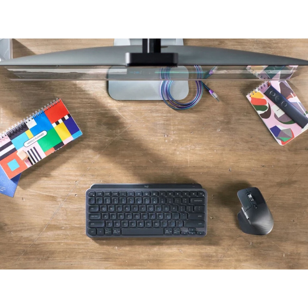 ( Exclusive Pack ) Logitech MX KEYS MINI Wireless Illuminated Keyboard ...