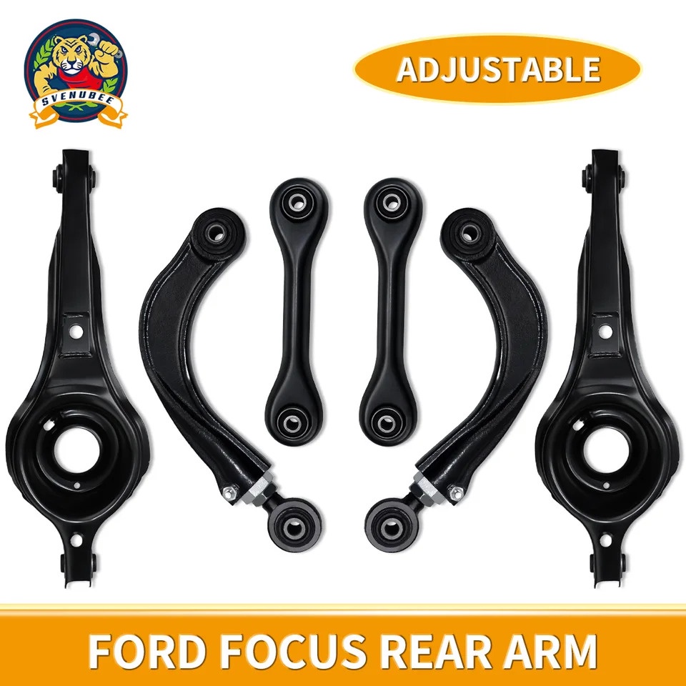 Svenubee Rear Lower Control Arm 6pcs Kit for Ford Focus Sedan 2000 2001 ...