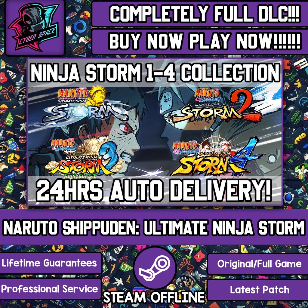 NARUTO SHIPPUDEN Ultimate Ninja STORM 1/2/3/4 [Auto Delivery] [Steam ...