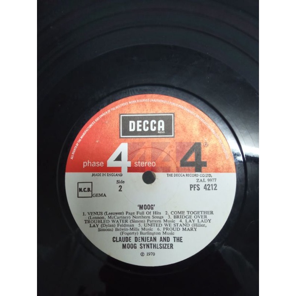 Moog synthesiser music album vinyl record. | Shopee Malaysia