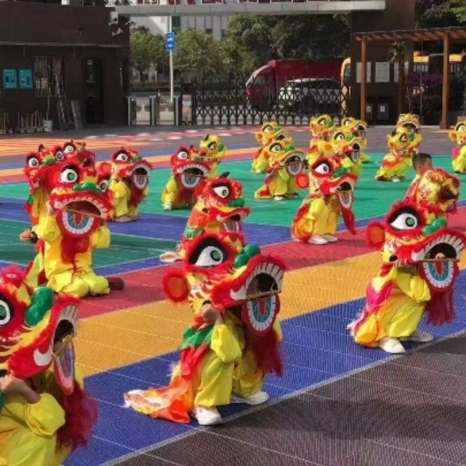 Durable Lion Dance Children's Lion Dance Props Complete Set for ...