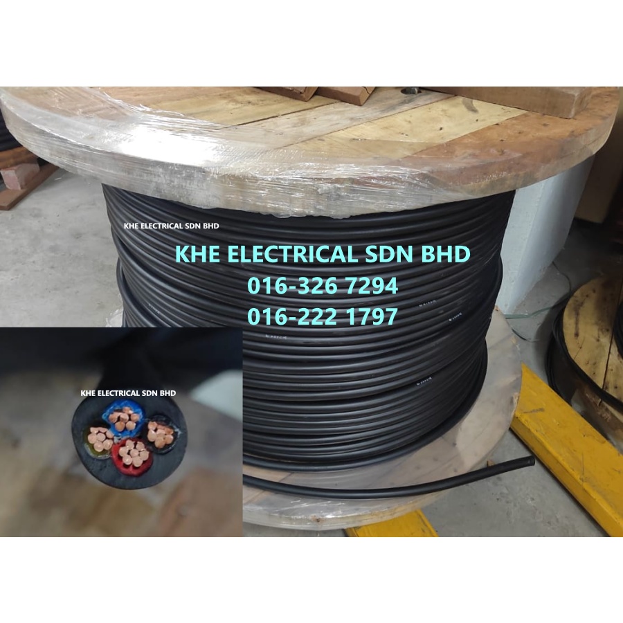 MEGA KABEL 16mm x 4core Non Armoured Cable | Shopee Malaysia