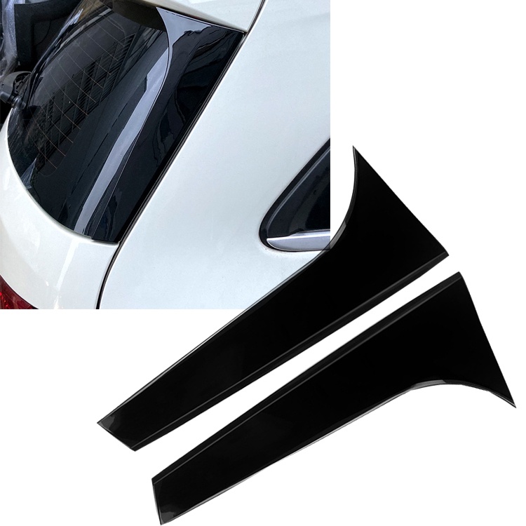 Car Rear Side Spoiler Wing Rear Trunk Window Spoiler Lip For Mercedes B ...