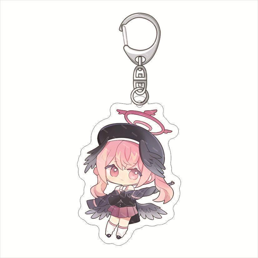 Keychain (18 styles available) Blue Archive Takanashi Hoshino Sunaokami ...