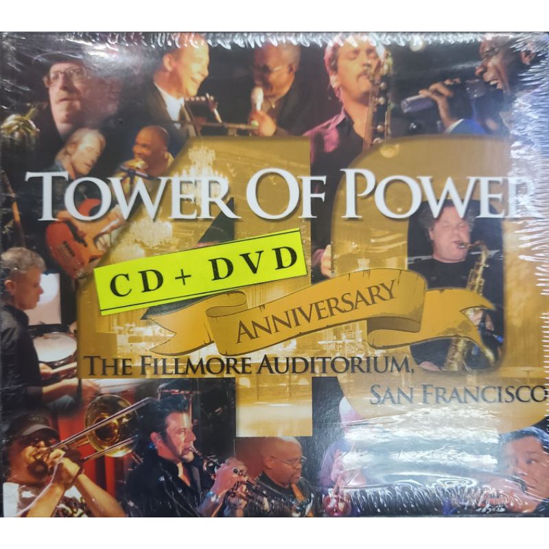 Tower Of Power - The Fillmore Auditorium San Francisco (CD+DVD) | Shopee Malaysia