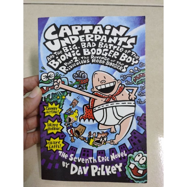[BB] [Used] Captain Underpants #7 Part 2 by Dav Pilkey (Children ...