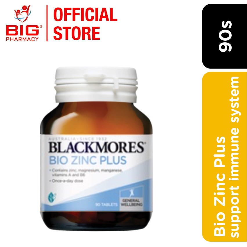 Blackmores Bio Zinc Plus 90's | Shopee Malaysia