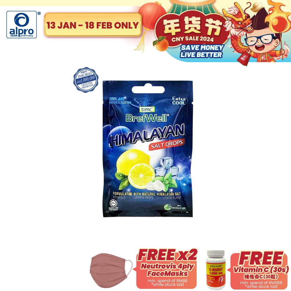 Timo Brefwell Himalayan Salt Drops 6X2.5g | Shopee Malaysia