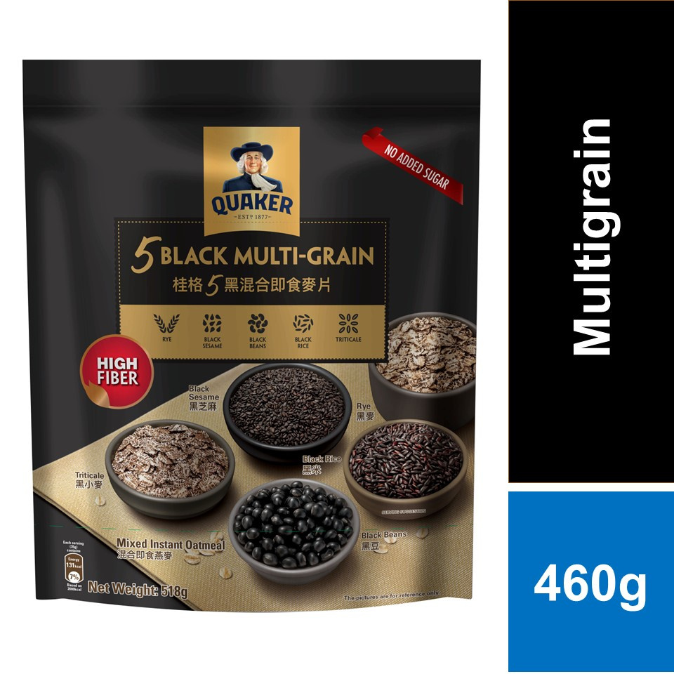 Quaker Five Black Multigrain 518G (Eng) | Shopee Malaysia