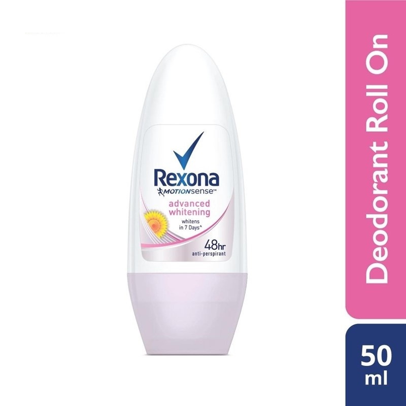Rexona Women's Deodorant Roll On - Advance Whitening (50ml) | Shopee Malaysia