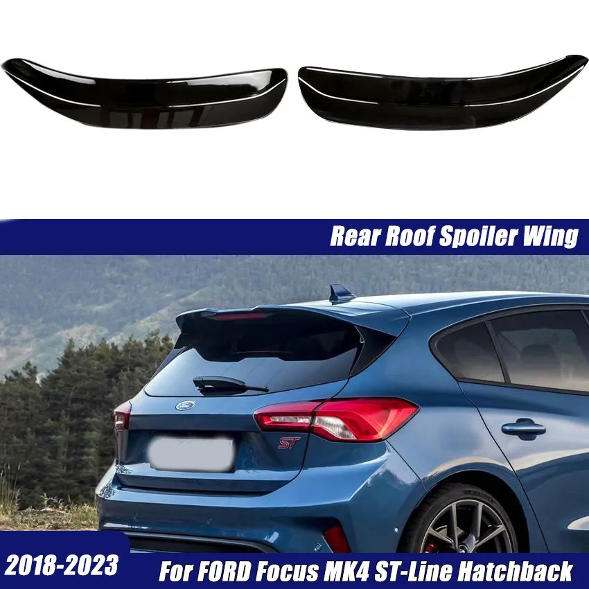 Maxton Style Rear Roof Spoiler Extentions Flaps Tail Wings Trim for ...