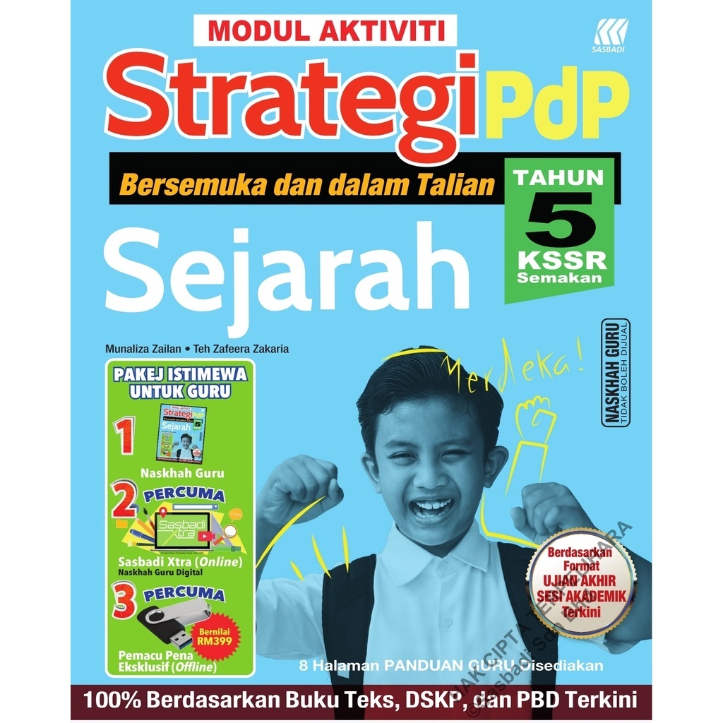 Sasbadi 2024: Modul Aktiviti Strategi PDP: Sejarah Tahun 5 ( Edisi ...