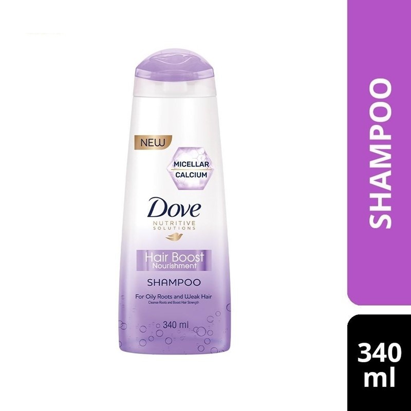 Dove Micellar Shampoo Hair Boost Nourishment 330ml | Shopee Malaysia