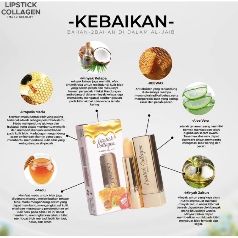 PROMO LIPSTIK COLLAGEN ORY HQ D'HERBS RAWAT BIBIR TAMPA BOTOX ...