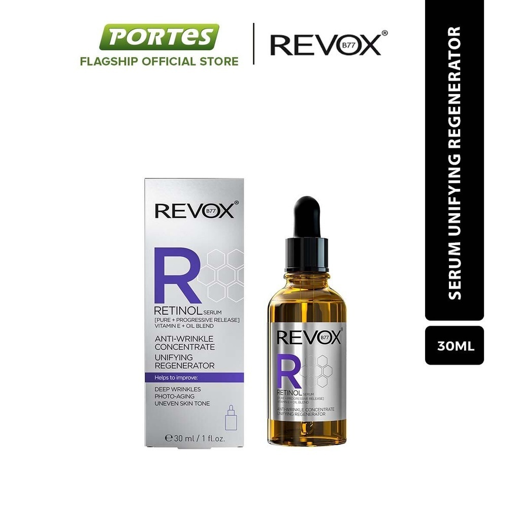 REVOX B77 RETINOL Serum Anti-Wrinkle Concentrate Unifying Regenerator ...