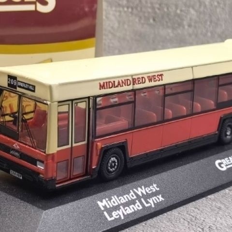 Atlas 1/76 Midland West Leyland Lynx Midland Leland Lynx Bus Model ...