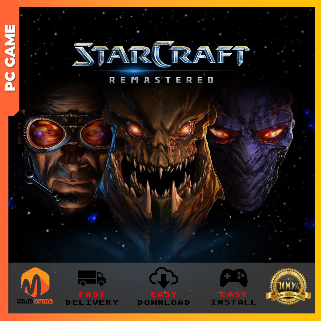 [PC Game] StarCraft Remastered PC Digital Download Offline | Shopee ...