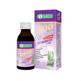 HURIX'S 600 FLU COUGH SYRUP 60ML | Shopee Malaysia