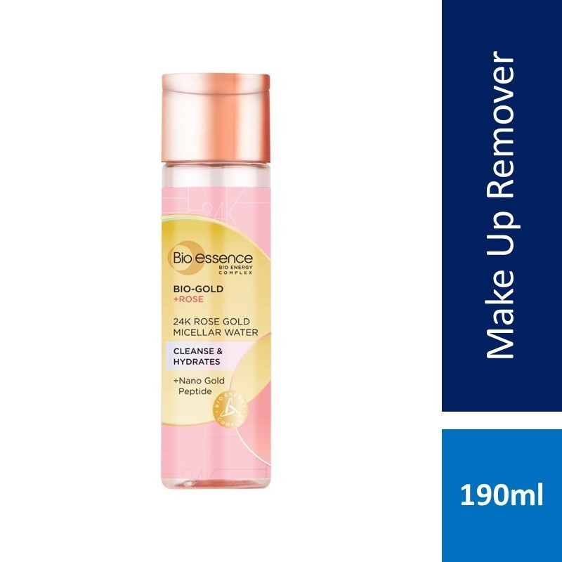 Bio Essence Bio-Gold 24K Rose Gold Micellar Water 190ml | Shopee Malaysia