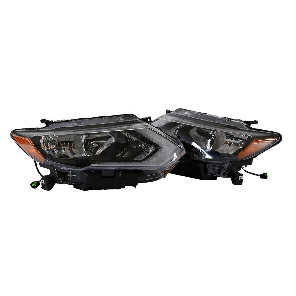 Halogen Headlamp headlights Assembly for 2017-2019 Nissan Rogue ...
