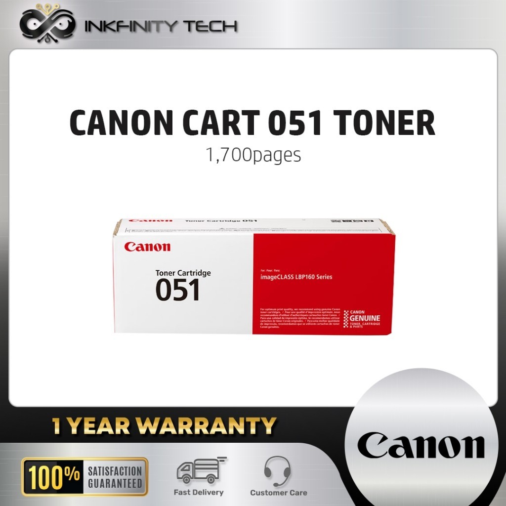 Canon Cart 051 Original Laserjet Mono Toner Cartridge / 1.7k Pages ...