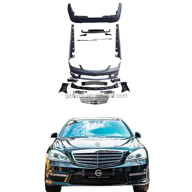Auto Car Front Bumper Body Kits for Benz W221 facelift S65 AMG Front ...