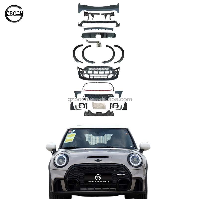 old to new Car bumper For 2017 Mini cooper F55 F56 F57 upgrade JCW ...