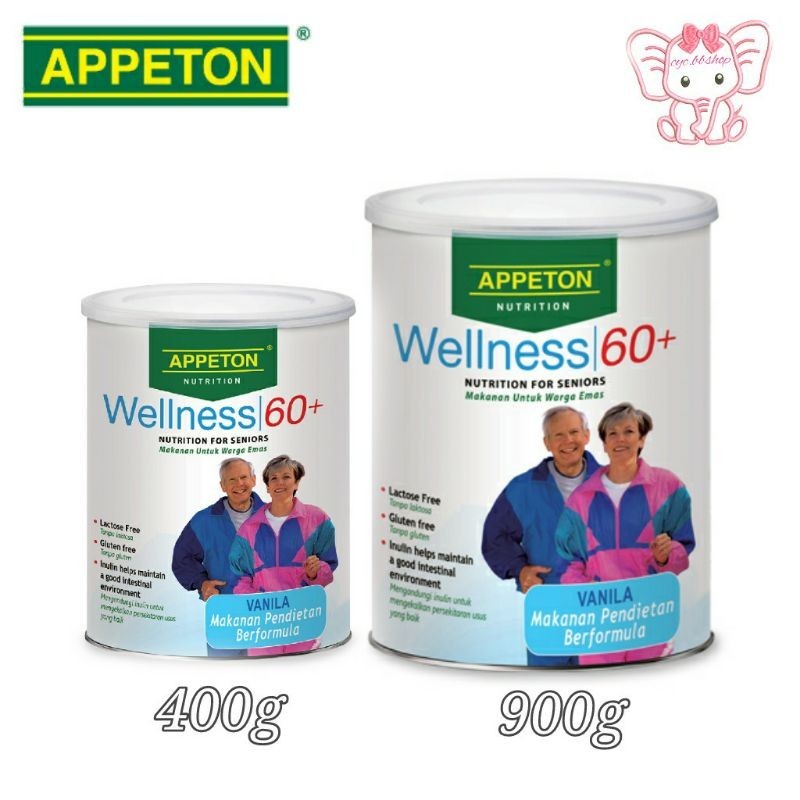 APPETON Wellness 60+ Vanilla ( 400g / 900g ) | Shopee Malaysia