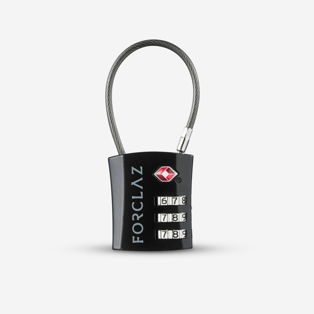 Decathlon Hiking, Trekking Code Cable Lock - Travel TSA (Theft ...