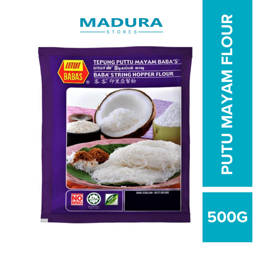 Baba's Puttu Mayam Flour 500g (Idiyappam) | Shopee Malaysia