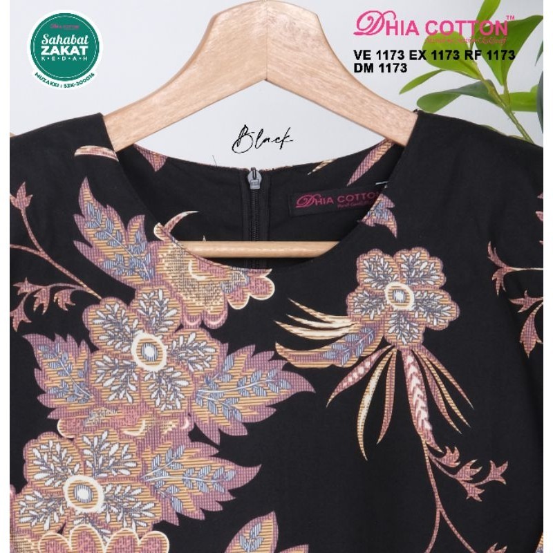 RAYA 2024 Baju Raya Sedondon Ibu Anak tema black/hitam kod 1173 ...