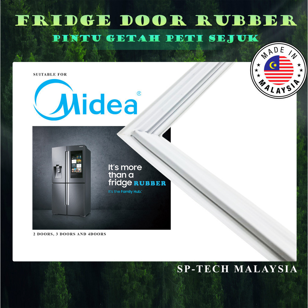 MDRT345MTB30 MDRT346MTB28-MY MDRT346MTB28-SG MIDEA FRIDGE DOOR GASKET ...