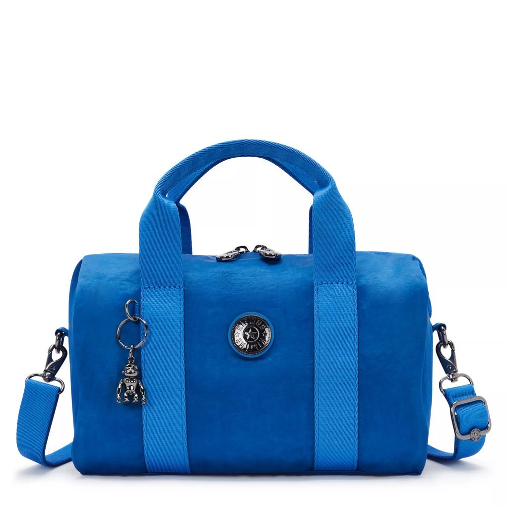 Kipling Bina M Satin Blue Shoulder Bag | Shopee Malaysia