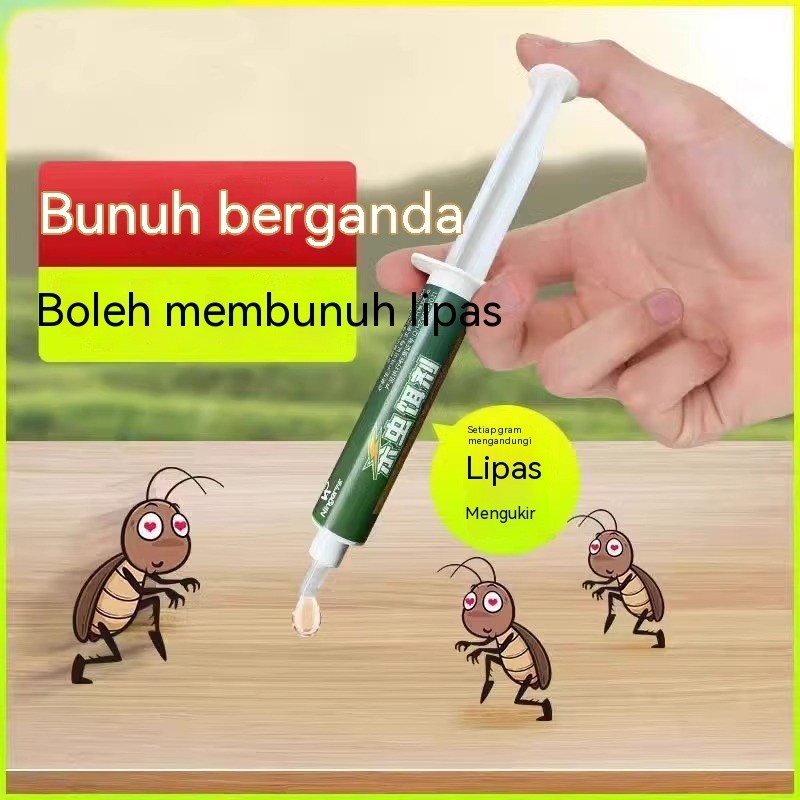 Mangzor Racun Lipas Cicak Lizard Semut Cockroach Gecko Ant Killer Insecticide Bait Cockroach ...
