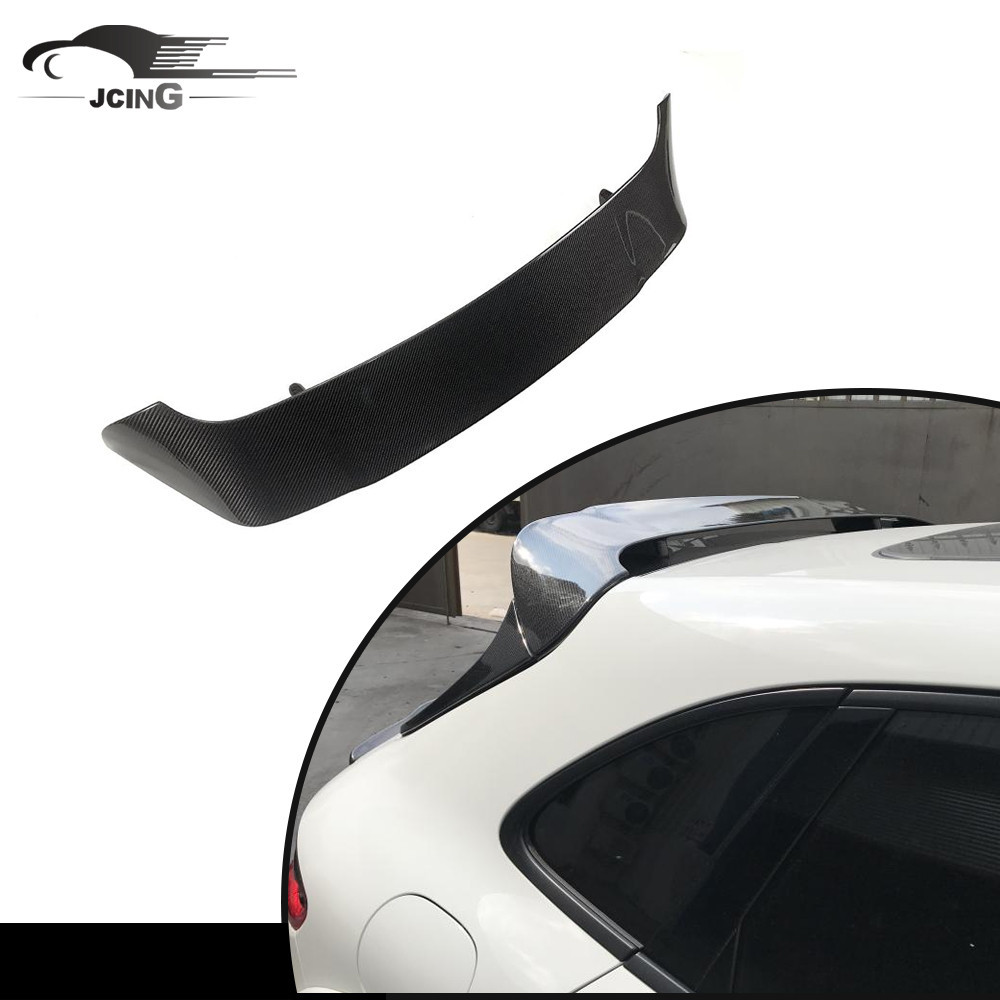 Carbon Fiber Rear Roof Wing Spoiler for Porsche Macan Sport Utility ...