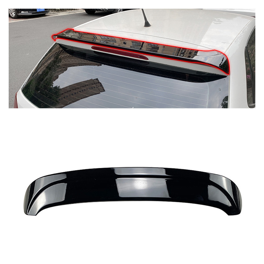 AMP-Z Polo 6R 6C ABS Gloss Black Rear Trunk Spoiler For VW Volkswagen ...