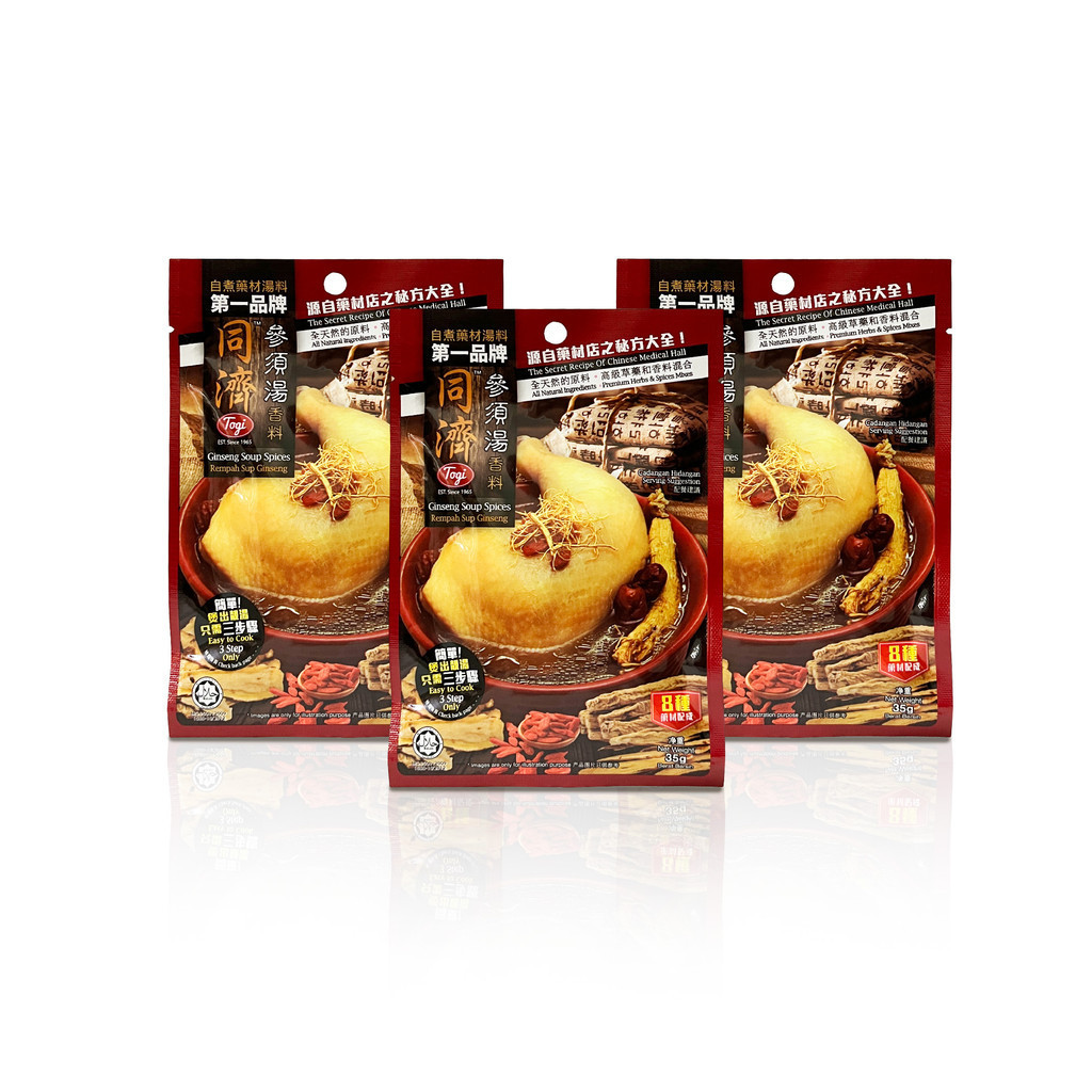 Togi 50year old Traditional Recipe Ginseng Soup Spice 35g [4-5 Serving ...