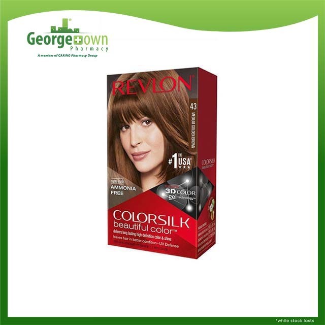 REVLON COLORSILK 43 MEDIUM GOLDEN BROWN 59ML | Shopee Malaysia