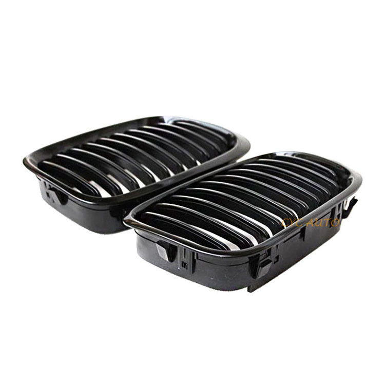 E46 grille 4 door Single black front bumper grill facelift for BMW 3 ...