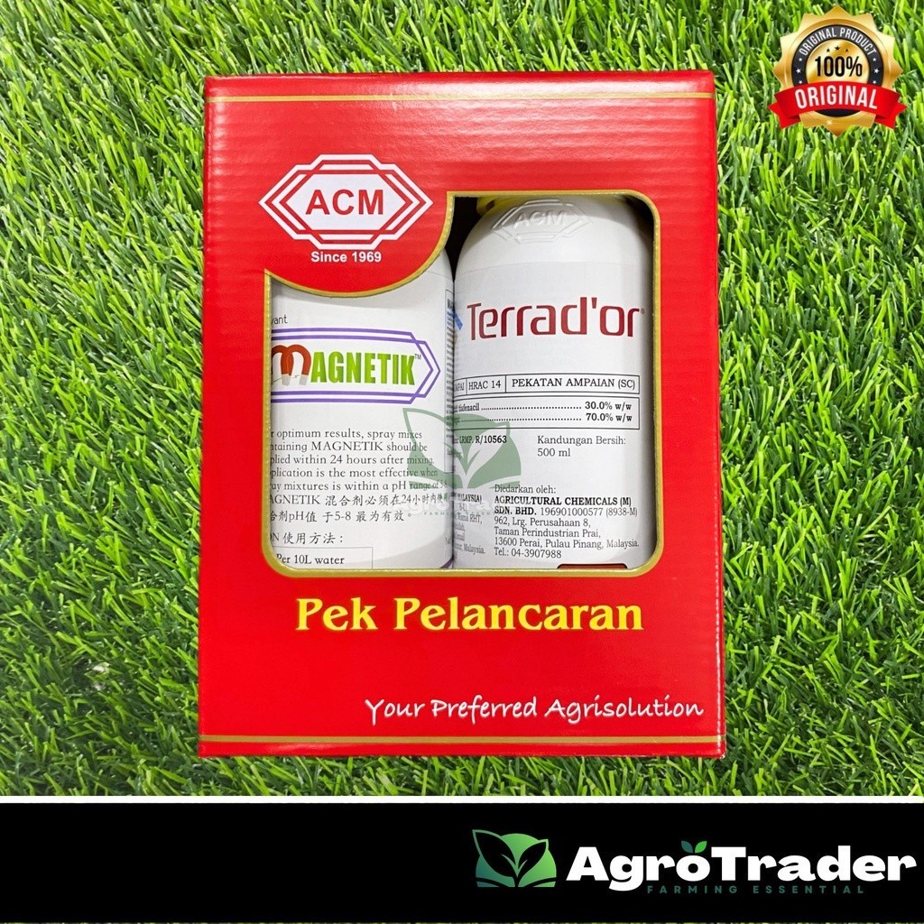 ACM Terrador Solution Pack (Terrador 500ml x1 + FOC Magnetik 500ml x1 ...