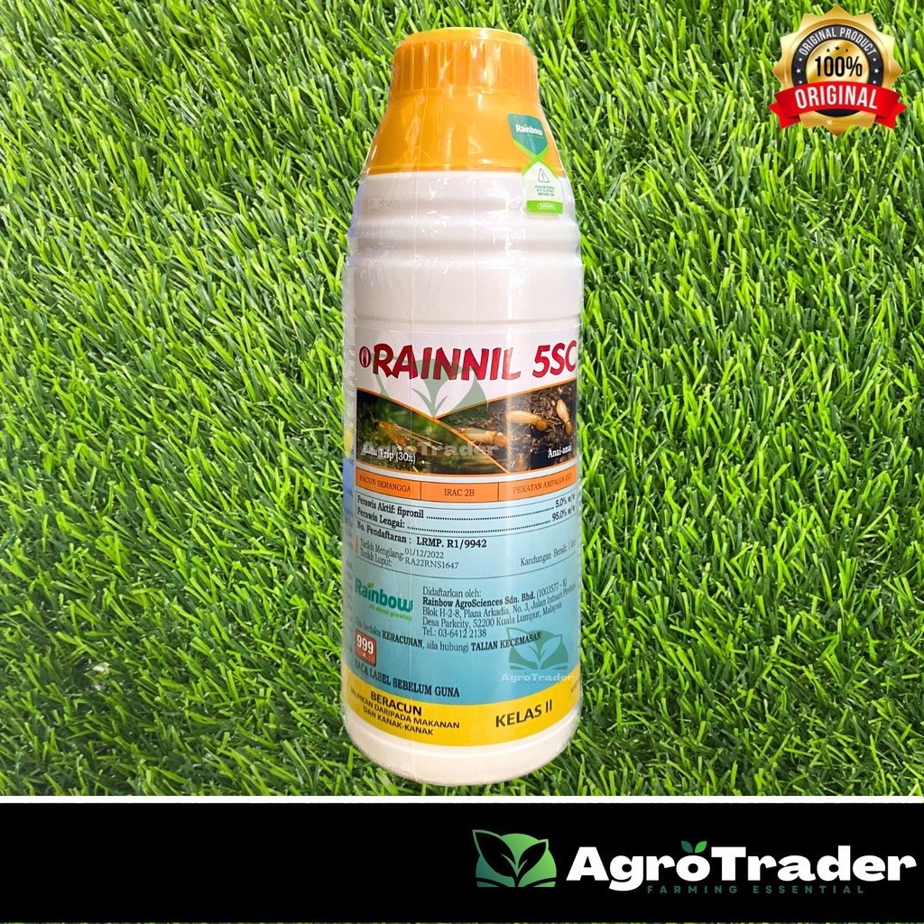 Rainbow Rainnil 5SC 1L -Fipronil 5.0% SC (sama dengan Regent, Apronil ...