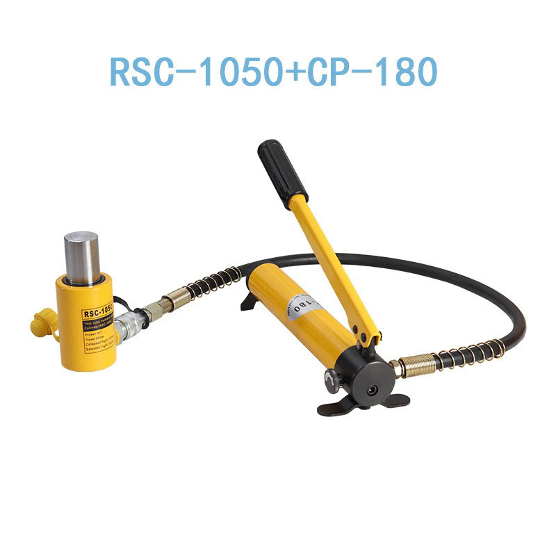 (Combination) RSC-1050 short hydraulic jack with CP-180 manual ...