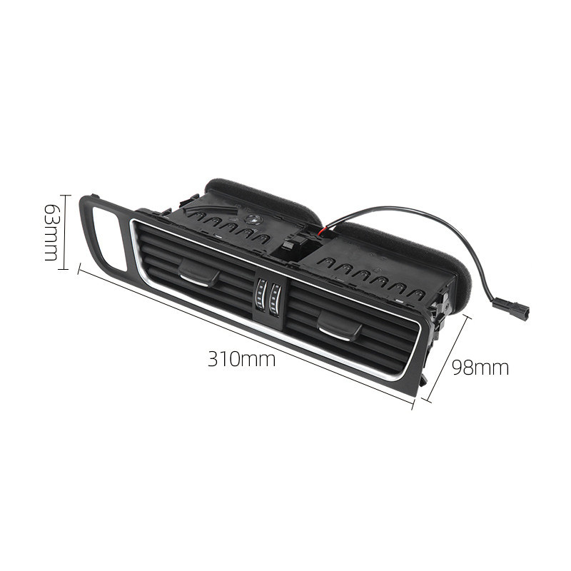 Air Condition Vent Frame Car Dashboard Left Right AC Air Vent Grill Fit ...
