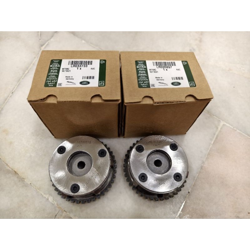 (100% ORIGINAL) SET CAMSHAFT ADJUSTER GEAR SPOCKET RANGE ROVER EVOQUE ...
